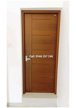 Cube fiber bathroom door designs with catalogue in kerala | PDF
