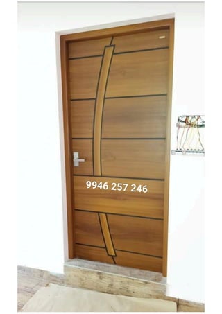 Cube fiber bathroom door designs with catalogue in kerala | PDF