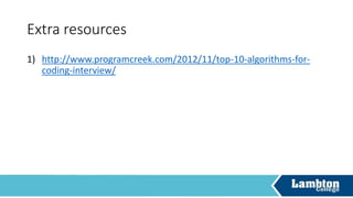 CubeIT Tech - Algorithms | PPTX