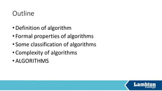 CubeIT Tech - Algorithms | PPTX