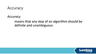 CubeIT Tech - Algorithms | PPTX