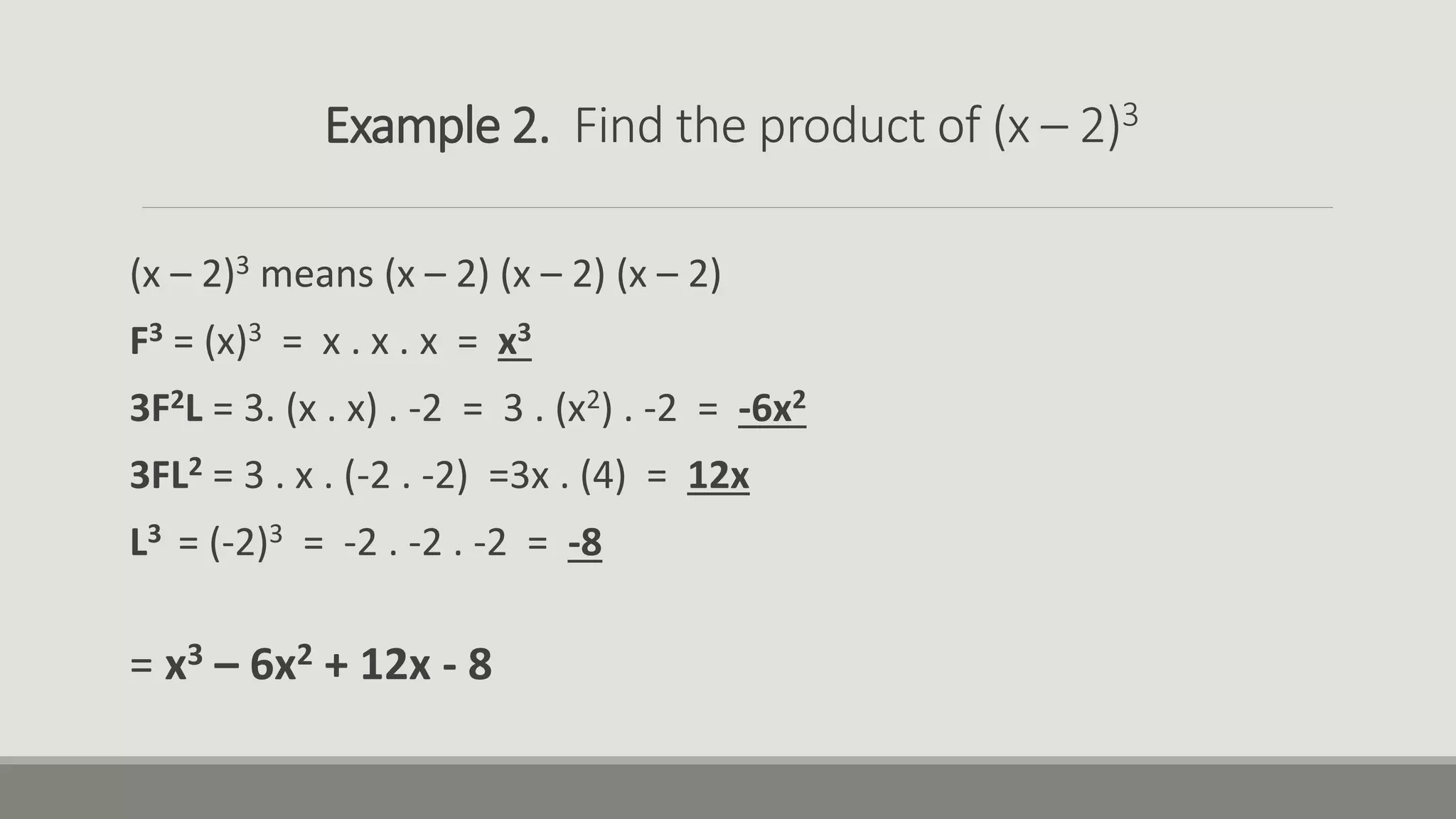 Cube Of Binomial Pptx