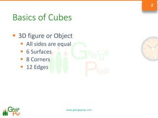 Banks SSC - Cubes and dice | PPTX