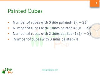 Banks SSC - Cubes and dice | PPTX
