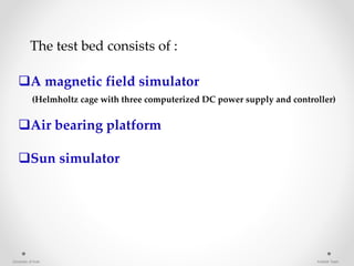 Cube sat test bed | PPTX