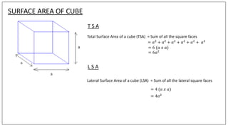 Cubes & cuboids | PPTX