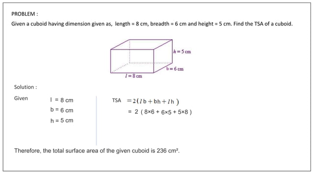 Cubes & cuboids | PPTX