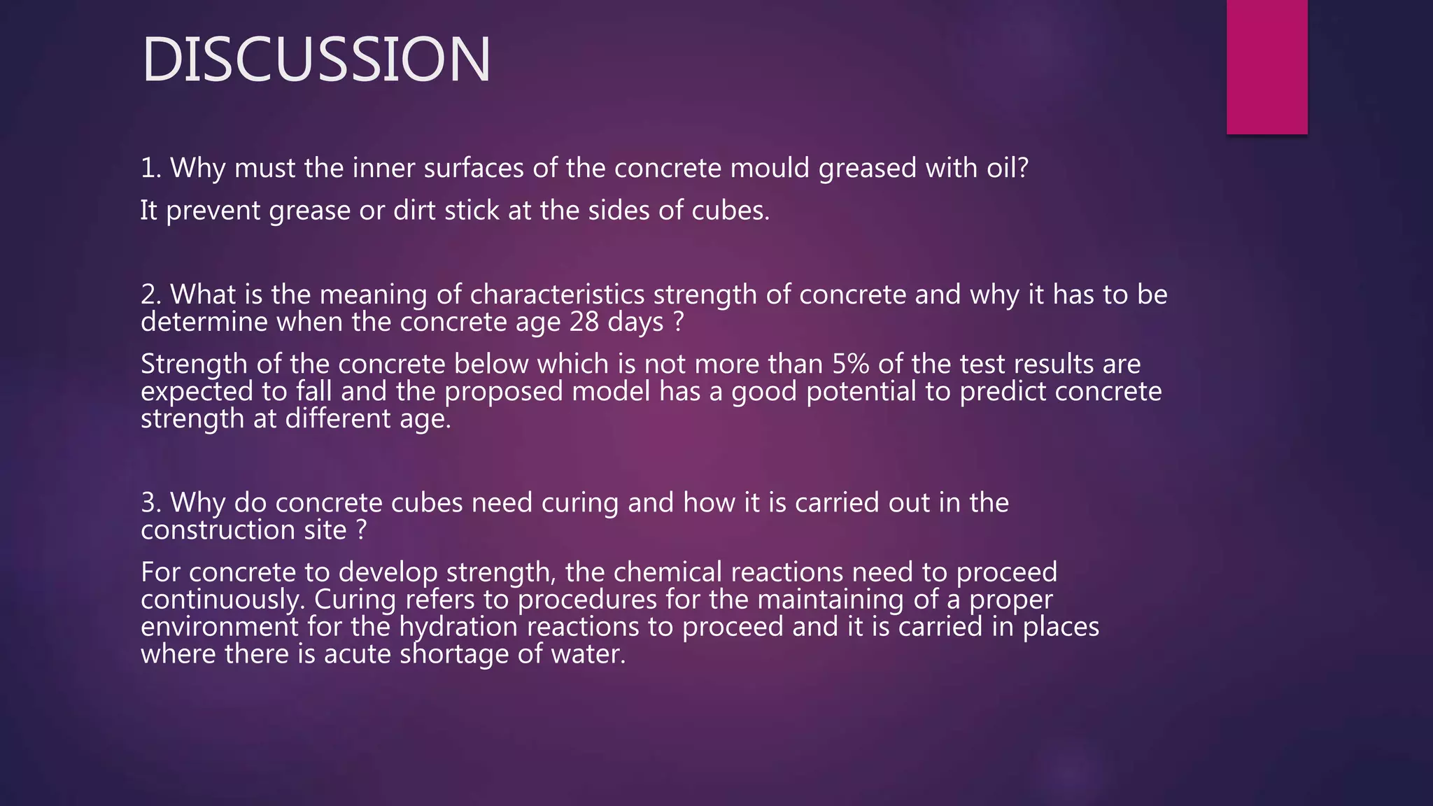 Cube test REPORT - DCC2042 | PPTX