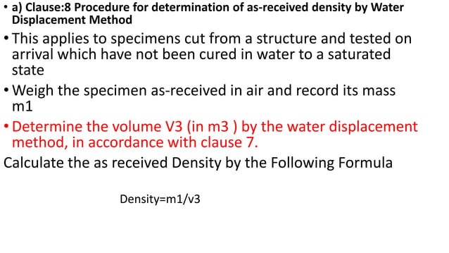 Cube test for compressive strength of concrete | PPTX