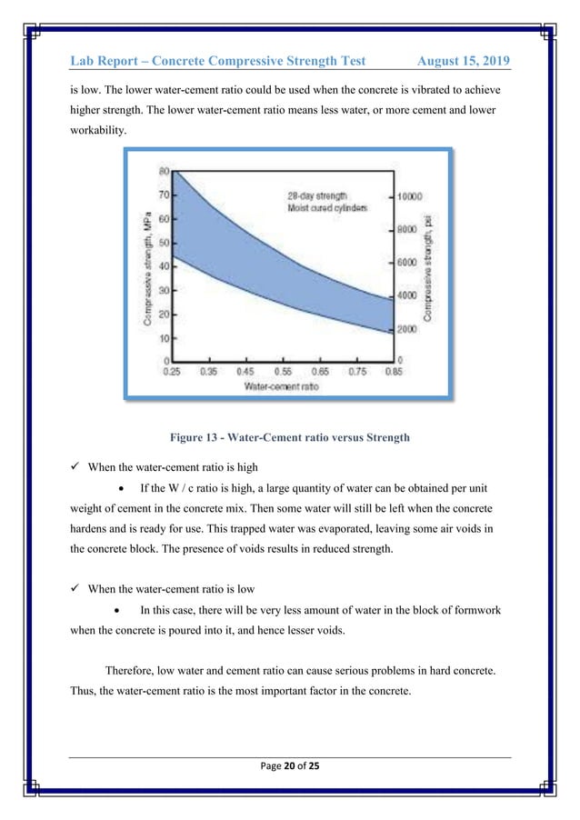 Cube test report | PDF | Civil Engineering Industry | Industries