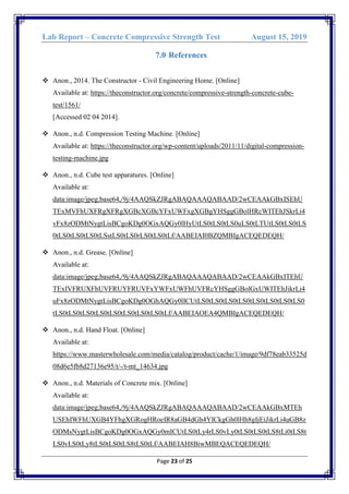 Cube test report | PDF