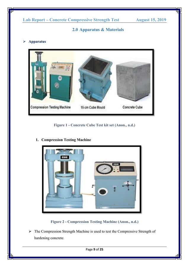 Cube test report | PDF | Civil Engineering Industry | Industries