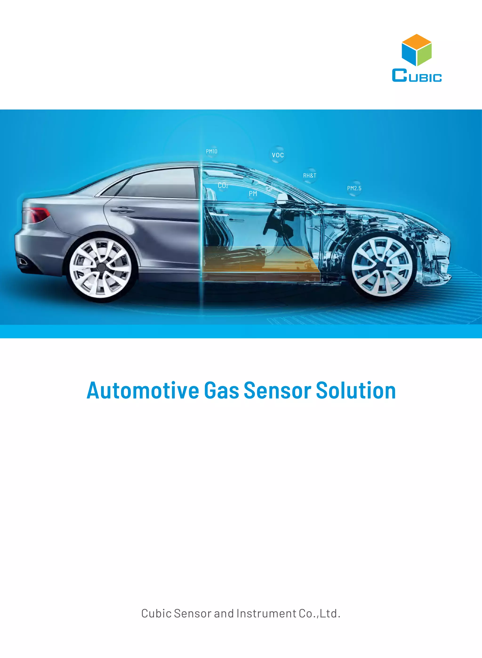 Cubic Automotive Gas Sensor Solution | PDF