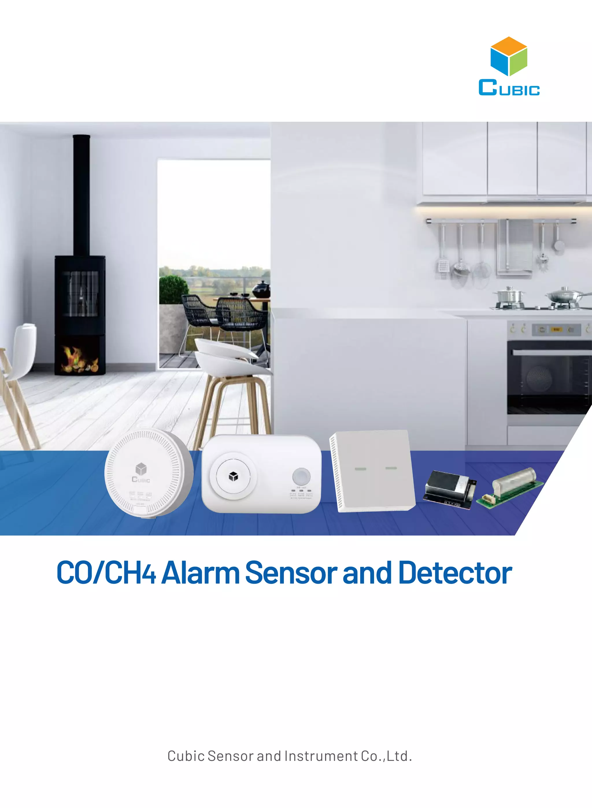 Cubic CO, CH4 Alarm Sensor and Detector | PDF