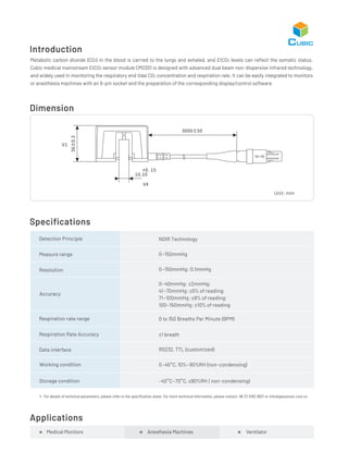 Cubic Medical and Healthcare Gas Sensor Solution | PDF | Lung and Respiratory Health | Diseases ...