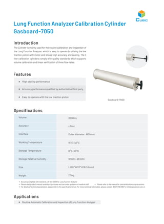 Cubic Medical and Healthcare Gas Sensor Solution | PDF | Lung and ...