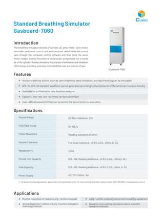 Cubic Medical and Healthcare Gas Sensor Solution | PDF | Lung and ...