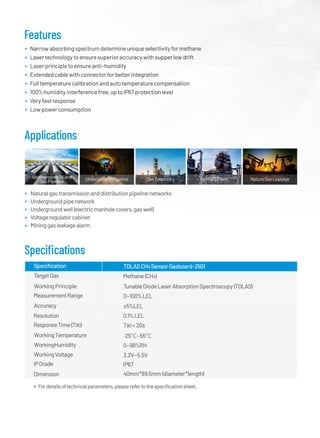 Cubic TDLAS CH4 Sensor | PDF
