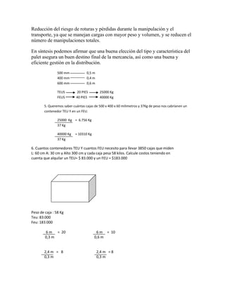 Cubicaje | DOCX