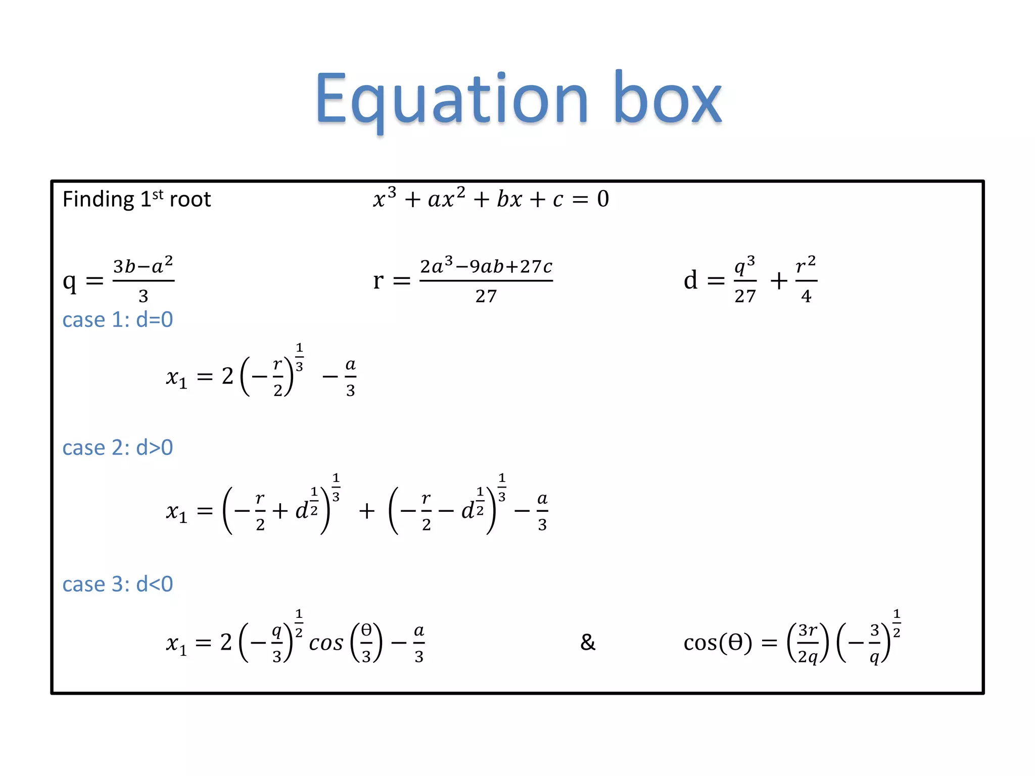 Cubic Root Using Excel Ppt