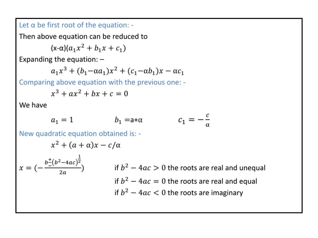 Cubic Root Using Excel Ppt