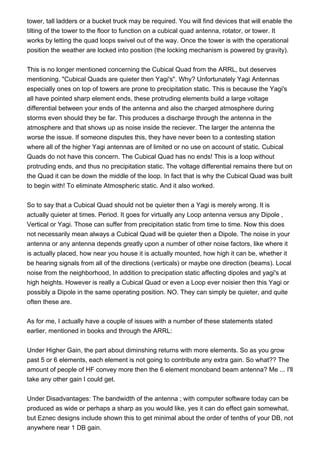 ham radio cubical quad | PDF