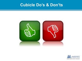 Cubicle Etiquette 101 | PPTX