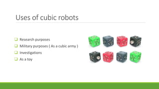 Cubic robots | PPTX