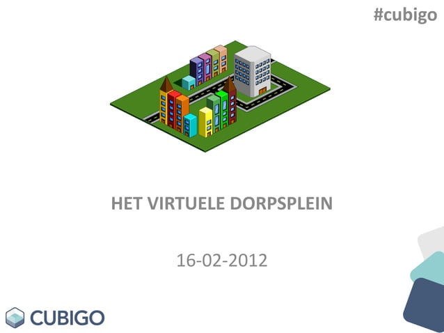 CUBIGO - Het virtuele dorpsplein | PDF