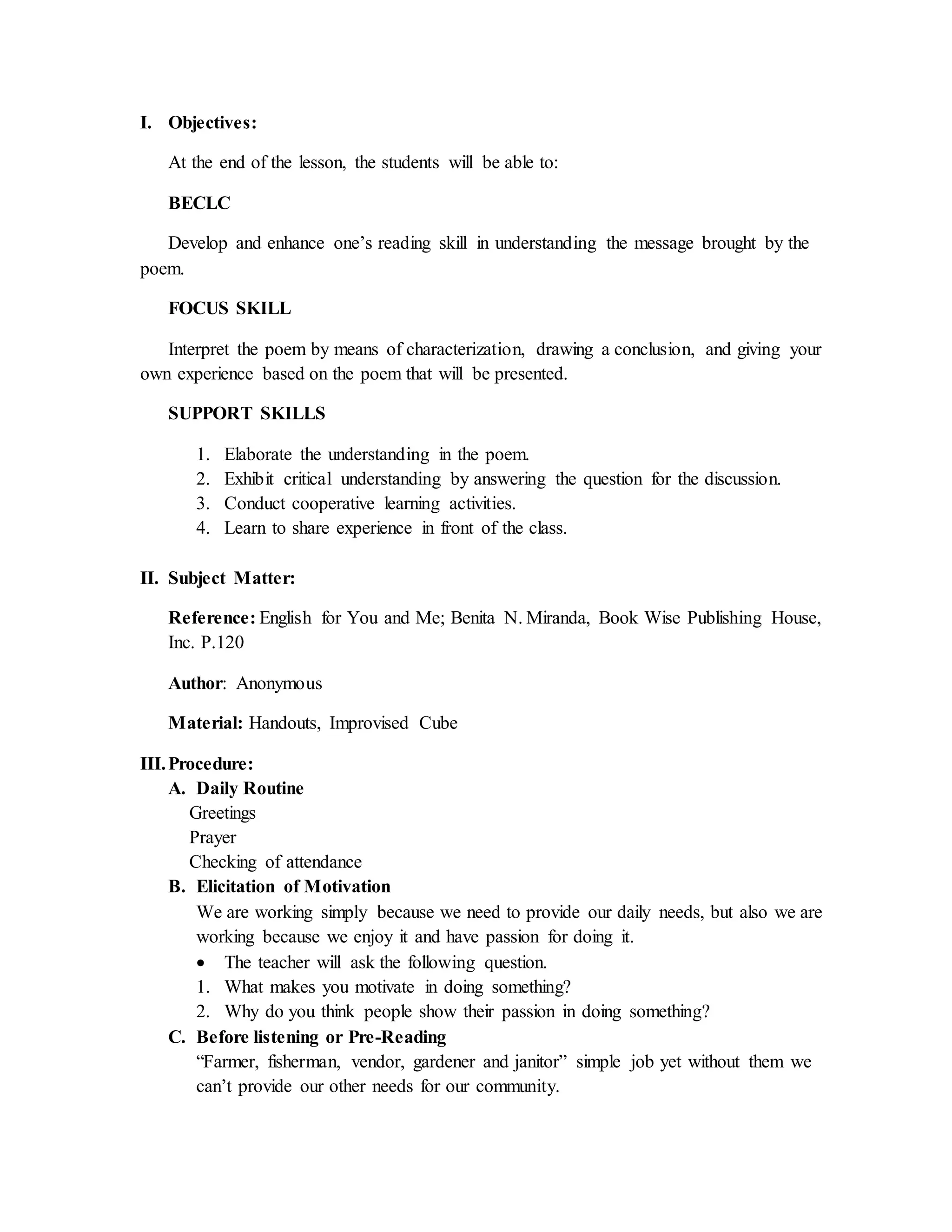 Cubing eng. poem | DOCX