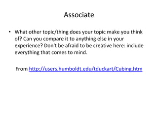 Cubing_Technique 3_4_AssociateAnalyze.pptx