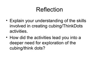 Cubing thinkdotpp | PPT