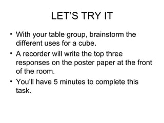 Cubing thinkdotpp | PPT
