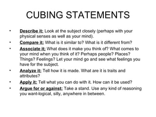 Cubing thinkdotpp | PPT