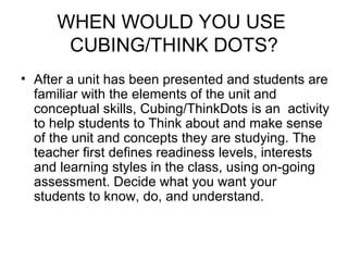 Cubing thinkdotpp | PPT