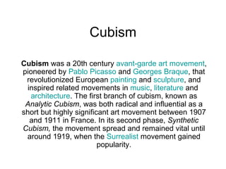 Cubism | PPT