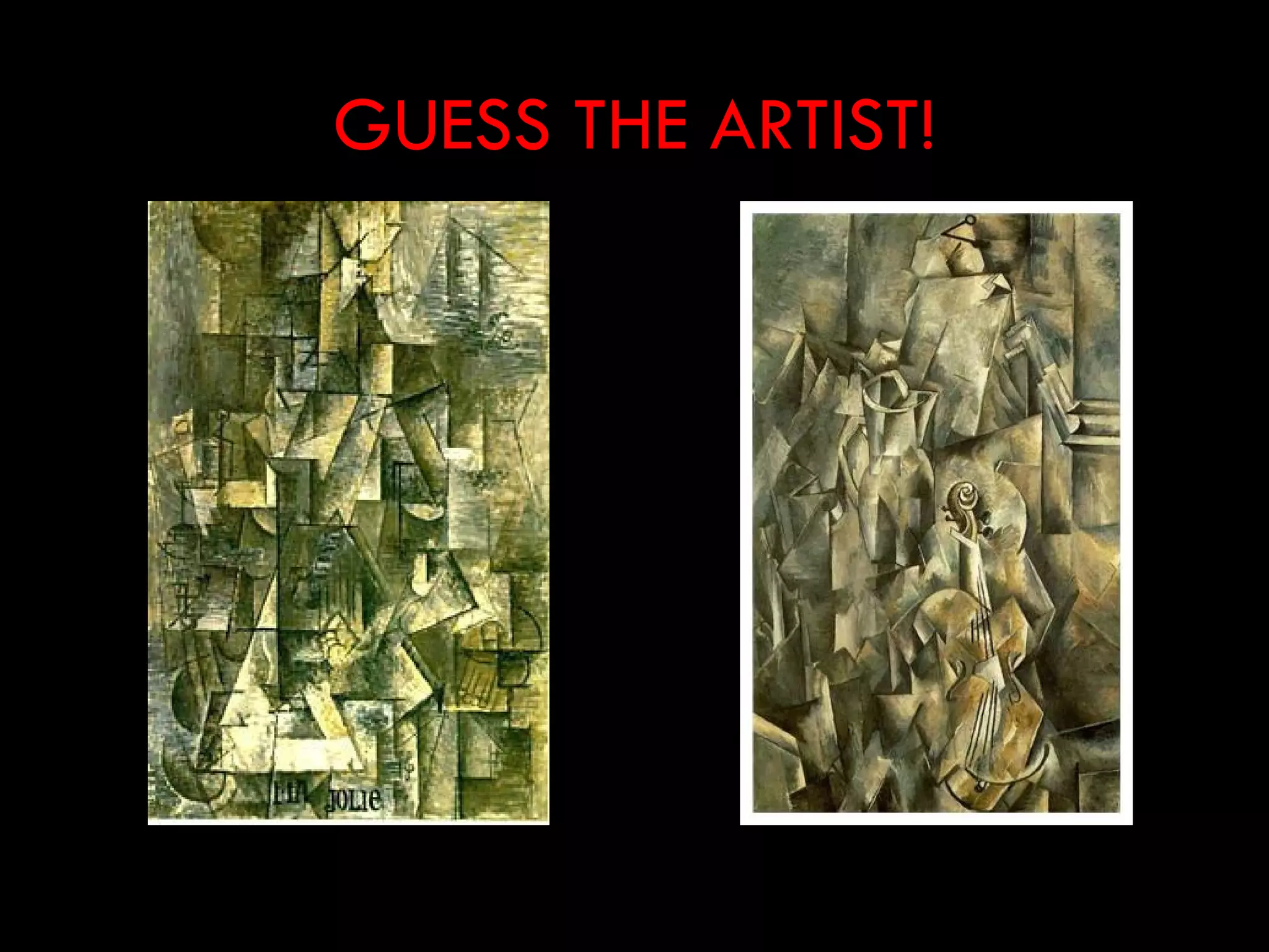 Cubism Presentation | PPT