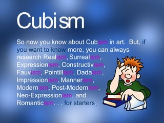 Cubism | PPT