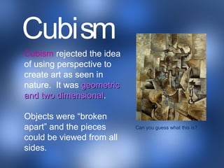 Cubism | PPT