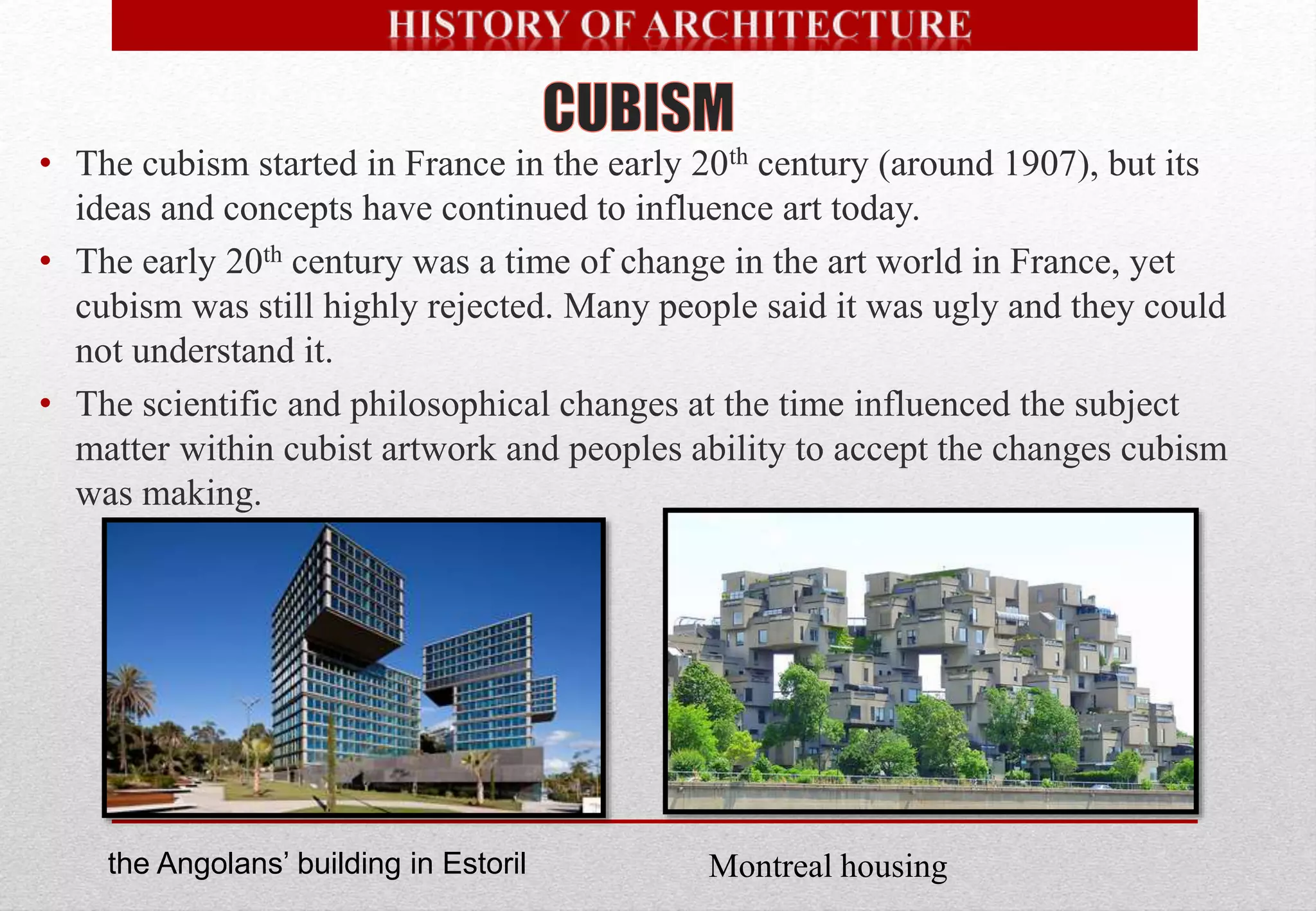 Cubism & le corbusier | PPTX