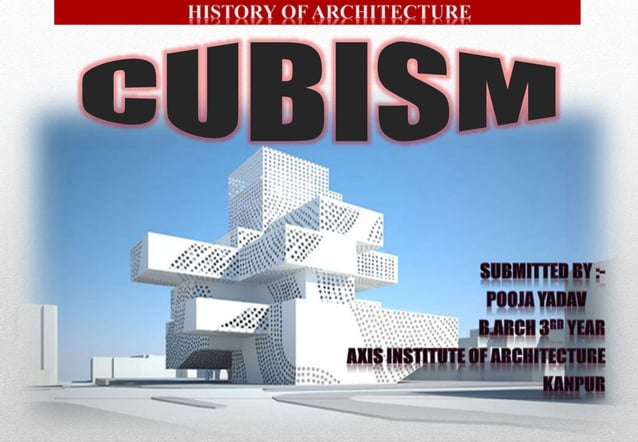 Cubism & le corbusier | PPTX