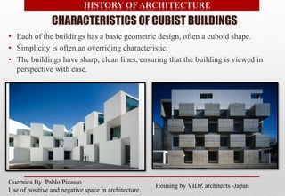 Cubism & le corbusier | PPTX