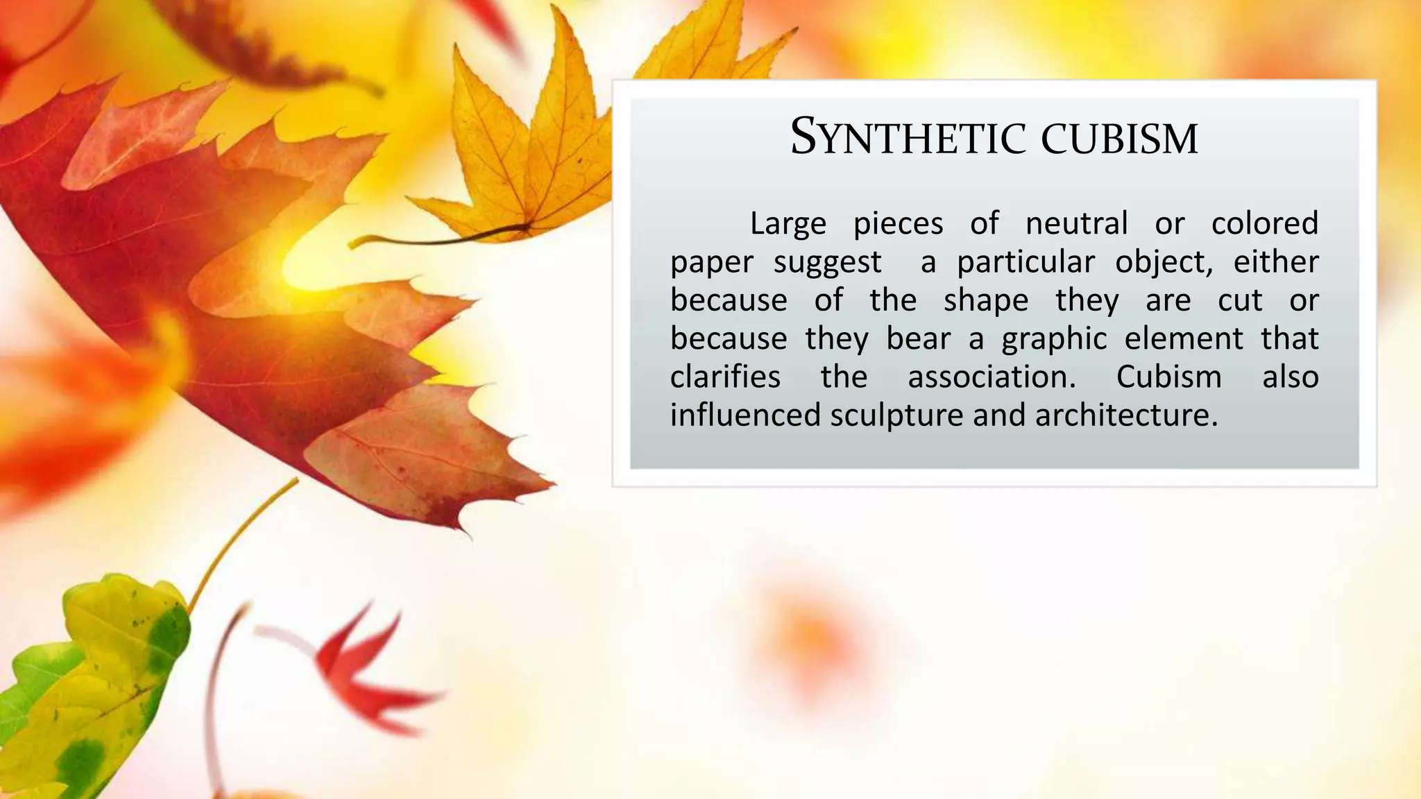 Cubism and dadaism | PPTX