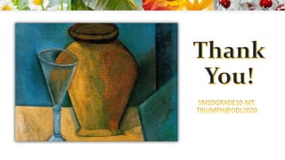 Cubism and dadaism | PPTX