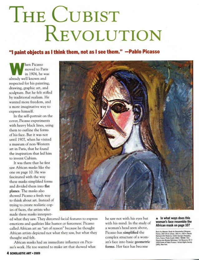 Cubism arthistoryassignment | PDF