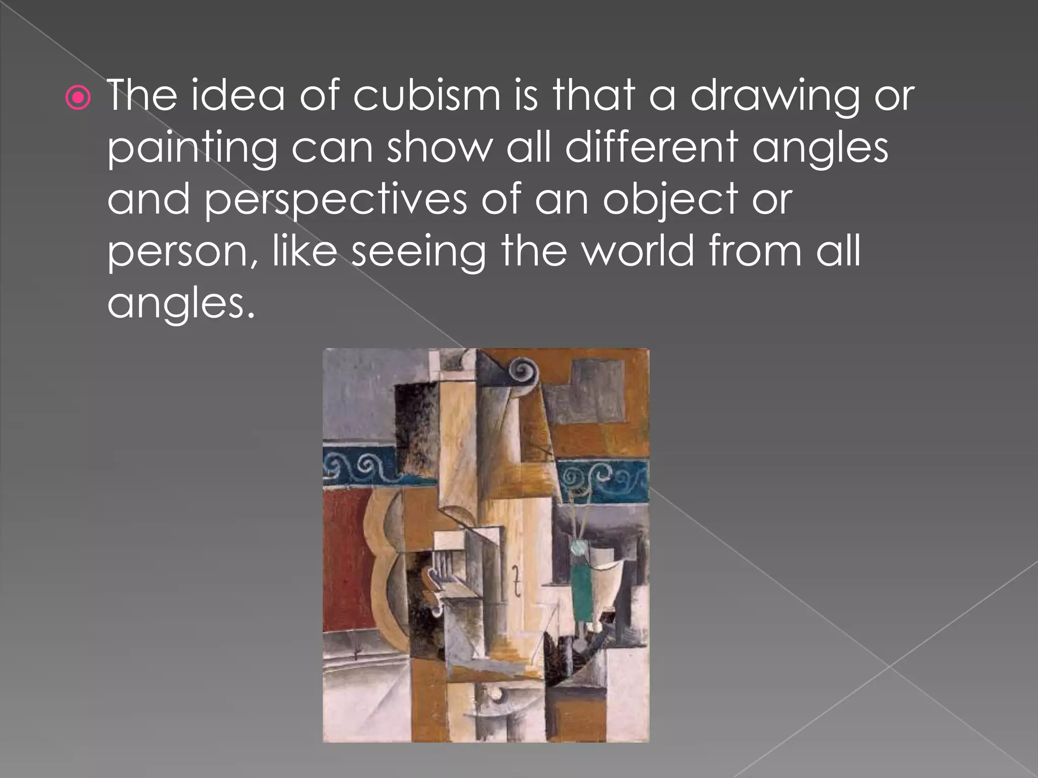 Cubism beths powerpoint | PPTX | Painting | Arts and Crafts