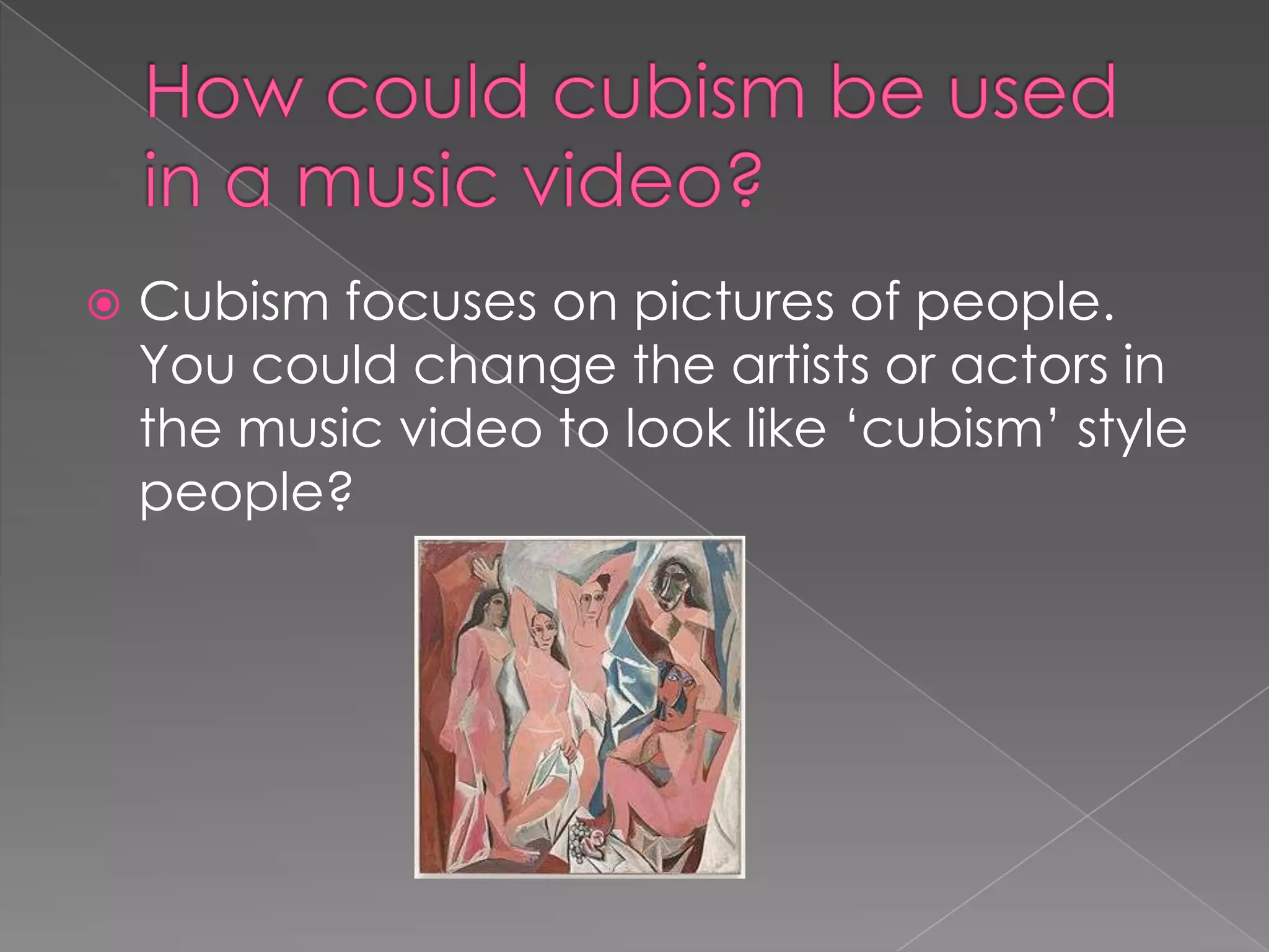 Cubism beths powerpoint | PPTX | Painting | Arts and Crafts