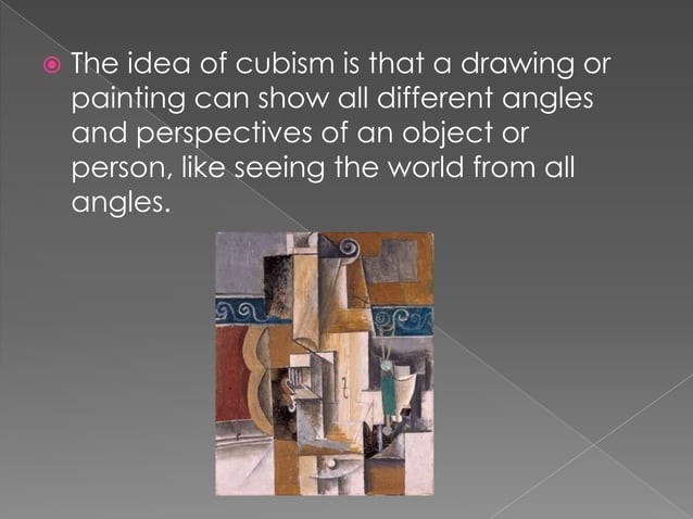 Cubism beths powerpoint | PPTX | Painting | Arts and Crafts