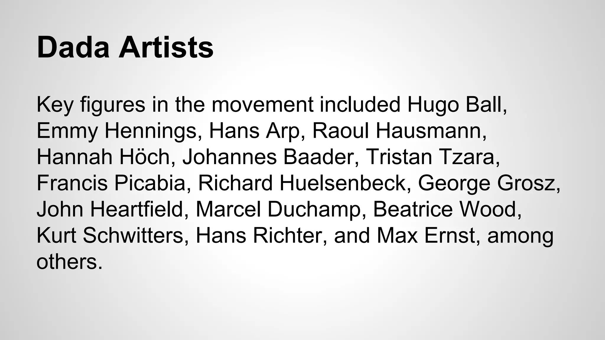 Cubism & Dadaism | PPTX