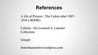 Cubism & Dadaism | PPTX